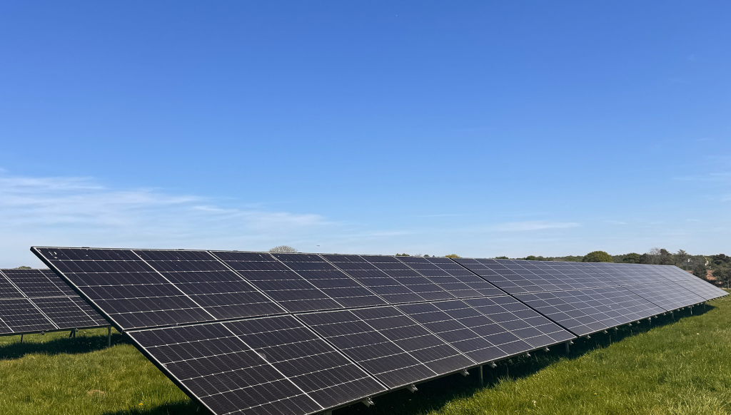 30kWp Ground Mount Solar System – Lavender Farm, Pickstock - NPES